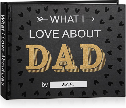 What I Love about Dad, 50 Things Fill-In-The-Blank Journal Love Mini ...