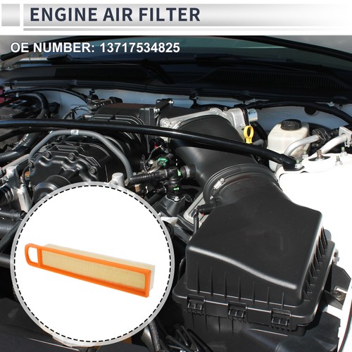 Car Engine Air Filter No.13717534825 for Mini Cooper L4 1.6L 2007-2015 ...