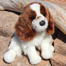 Douglas Cuddle Toys Plush Oglivy Springer Spaniel Stuffed Dog 41cm for ...