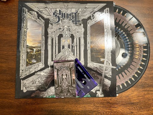 GHOST Skeleta Zoetrope Vinyl Rats/Nuns Version + Purple Cassette Tape ...