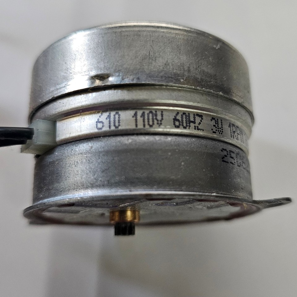 Hansen Synchron Electric A129RB-6 Clock Motor – 110V 60Hz – 1 RPM (MEM ...