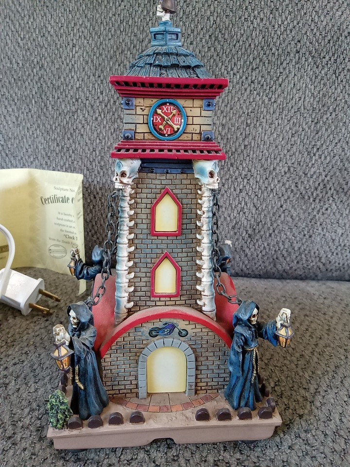 Hawthorne Village Death Valley Rally Clock Tower Skeletons 079 Works ...