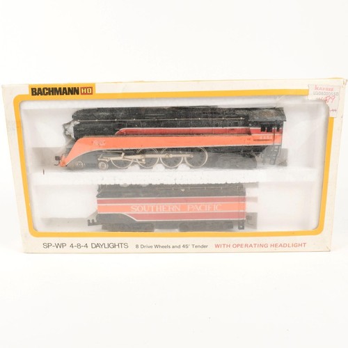 Bachmann HO Southern Pacific SP-WP Daylight 4-8-4 Steam Locomotive 41 ...