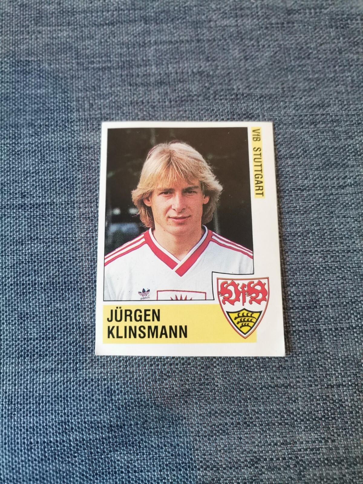 Panini Fussball 89 Jürgen Klinsmann - Sticker Nr.: 288 - VfB Stuttgart ...
