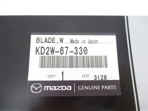 Genuine OEM Mazda KD2W-67-330 Passenger RH Windshield Wiper Blade 2017 ...
