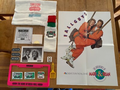 Mark & Brian KLOS Memorabilia Lot, Posters, Magnets, Pins, Pictures ...