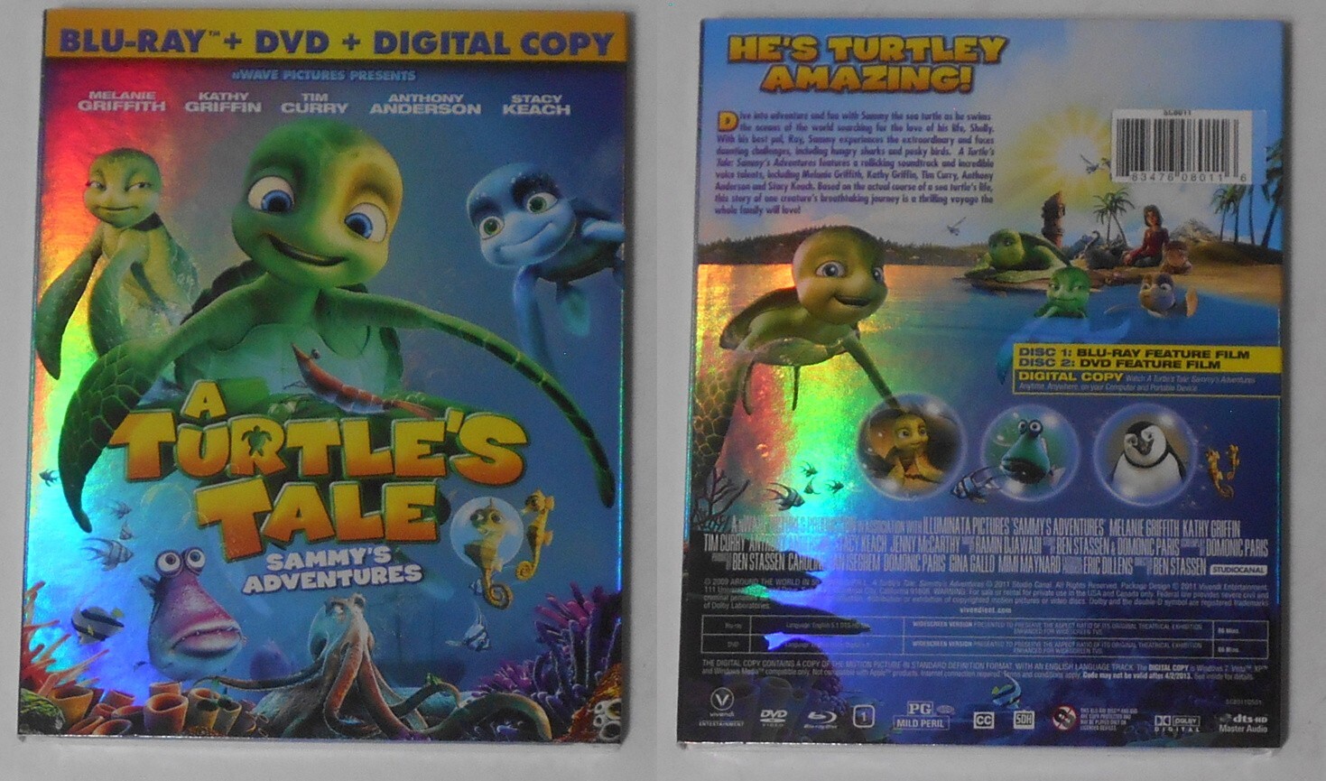 A Turtle's Tale movie - sealed U.S. blu ray & dvd + outer slip cover | eBay