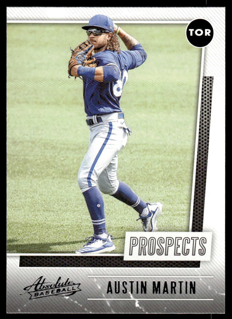 2021 Panini Absolute #P-9 Austin Martin Prospects Toronto Blue Jays | eBay