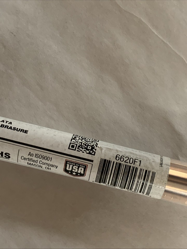 51035 6620F1 Harris 6 6% Stay-Silv Silver Solder Brazing Alloy 28 ...