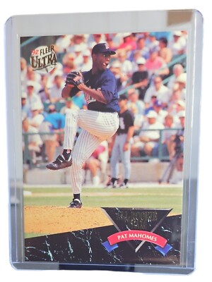 Pat Mahomes 1992 Fleer Ultra All Rookie Team RC #9 Minnesota Twins | eBay