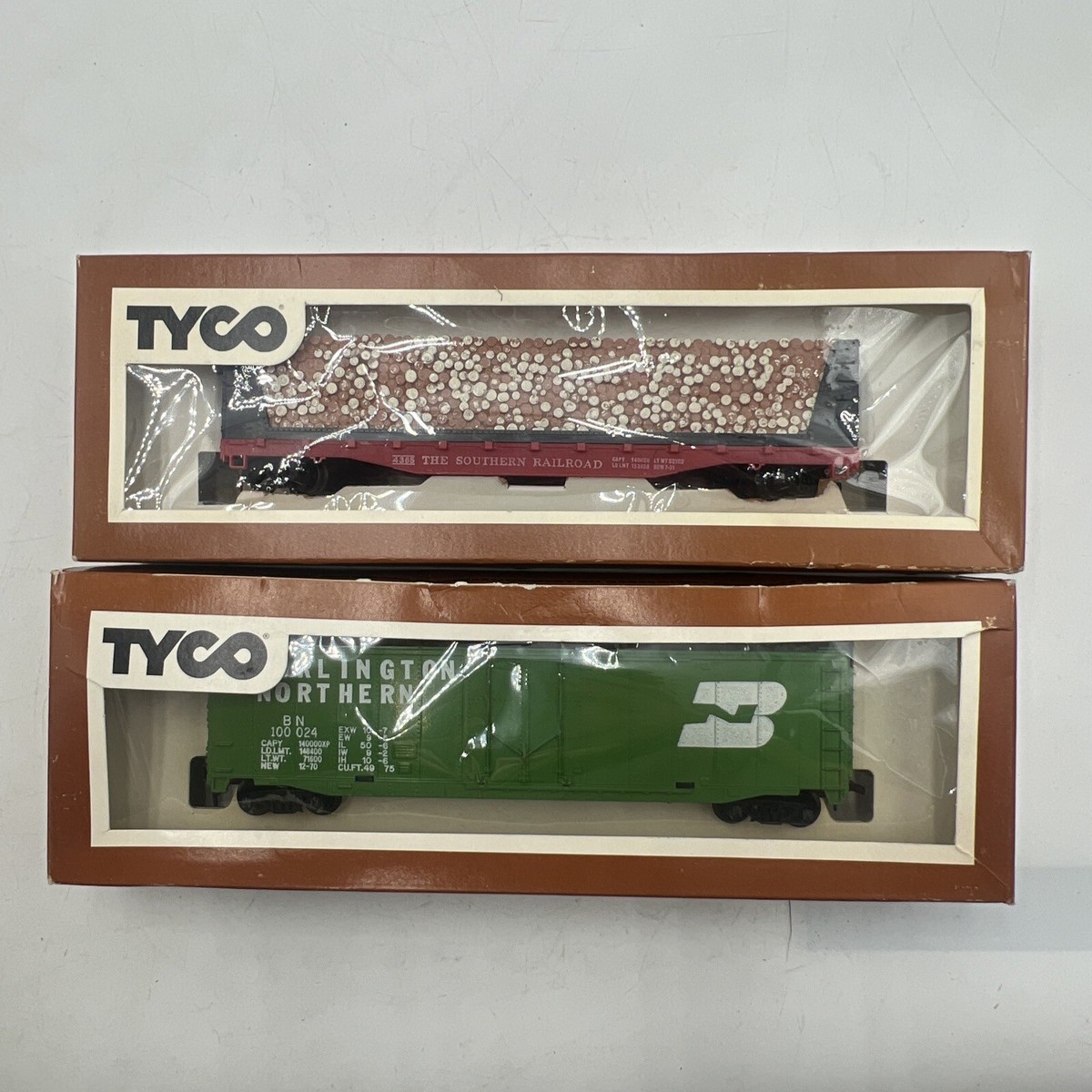 Tyco Boxcars