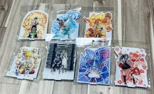 ZATCH BELL Makoto Raiku Exhibition Acrylic Stand Diorama Complete Set ...