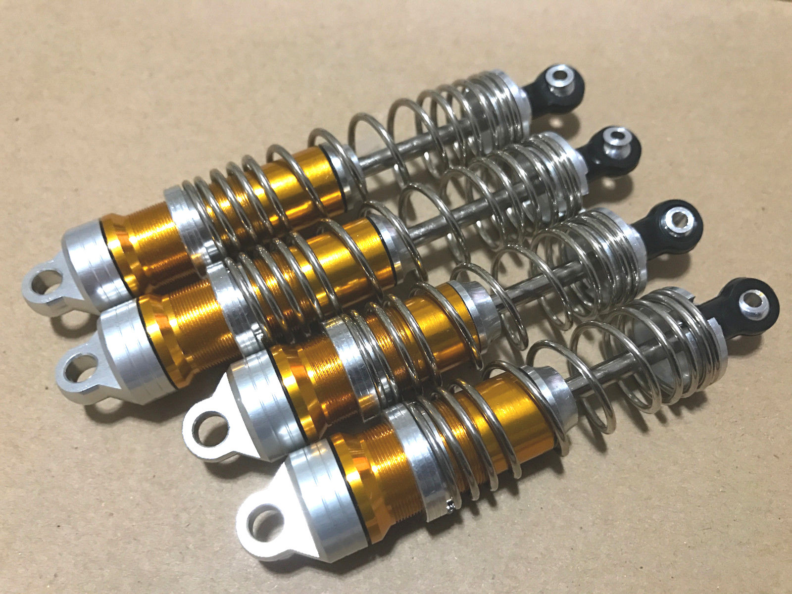 1/10 Traxxas Nitro Slash BIG BORE ALUMINUM Shock W/ 4mm Shaft JC053Gold ...