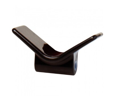 86413 Universal Fit 3" V Bow Stop Enhanced PVC Black for Boat Trailer ...