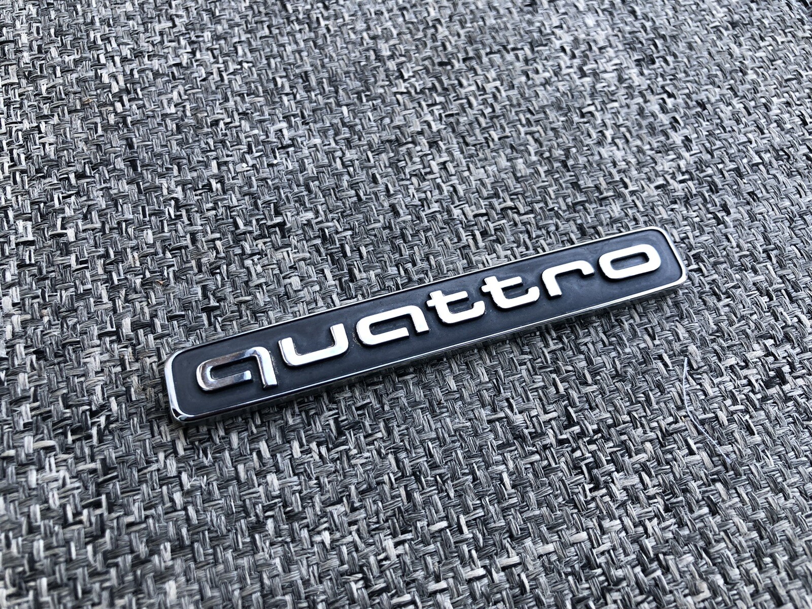 Audi Quattro Original OEM Lettering Badge A3 A4 A5 A6 A7 A8 TT Q5 ...