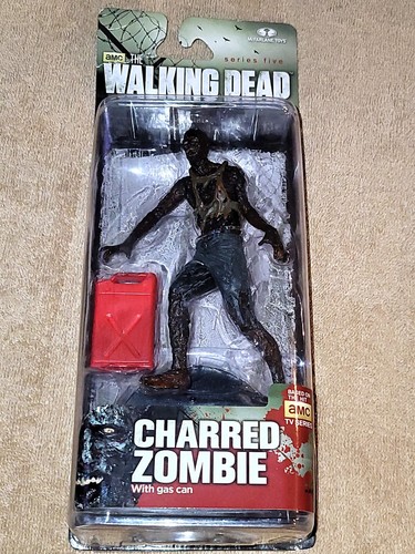 The Walking Dead Series 5: CHARRED ZOMBIE McFarlane Toys figure NEW ...
