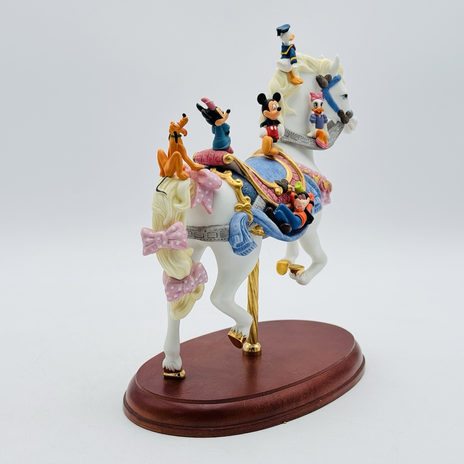 Lenox Walt Disney Animated Classics Carousel Horse Figurine Mickey ...