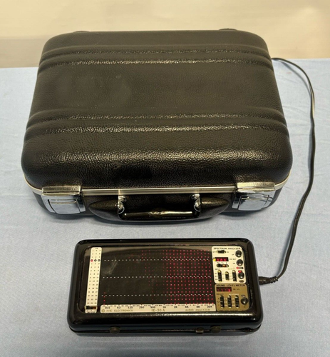 Ivie Electronics IE-30A Audio Spectrum Analyzer w/ Case & Adapter | eBay