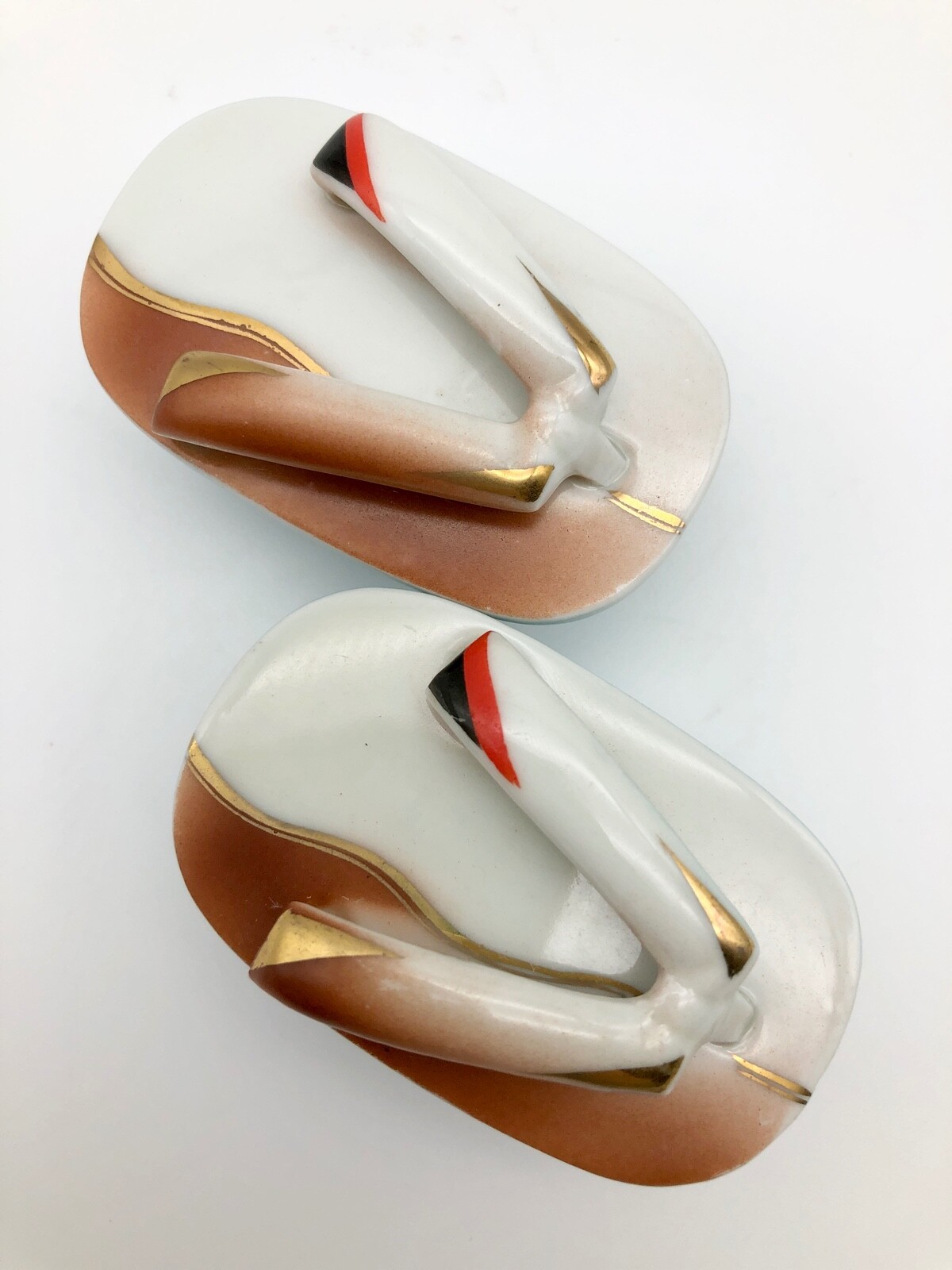 Japanese Traditional Shoes Sandals Salt Pepper Shakers Geisha Pokkuri ...