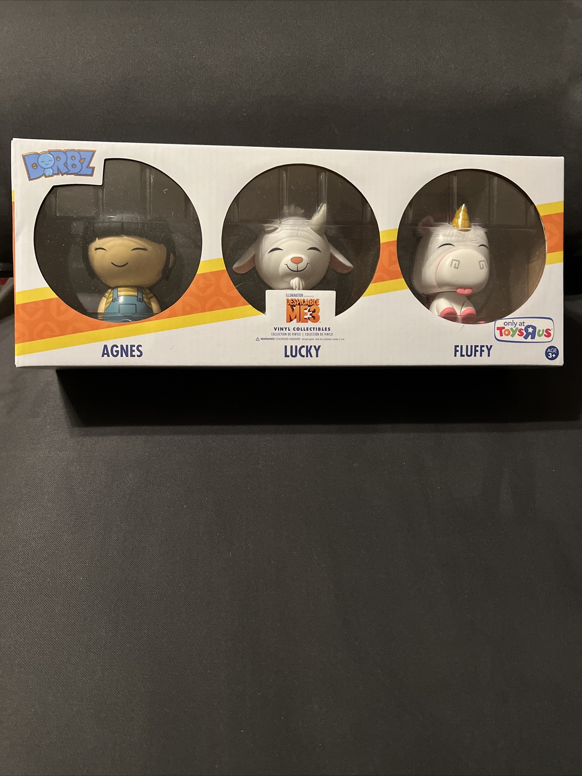 Despicable Me Funko Dorbz 3 Pack Agnes Lucky Fluffy Toys 'R' US ...