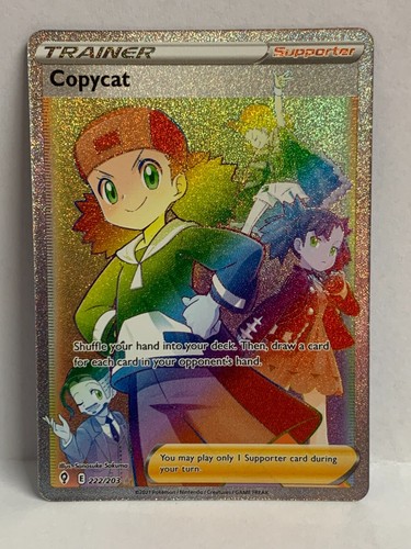 POKEMON CARD COPYCAT TRAINER, 222/203, 2021 | eBay Australia