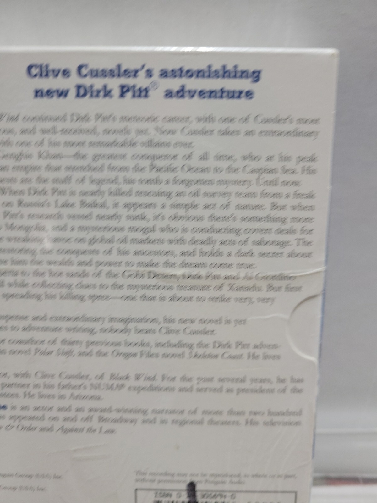 Dirk Pitt Ser.: Treasure of Khan by Dirk Cussler and Clive Cussler ...