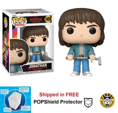 Funko POP TV Stranger Things Season 4 Jonathan with Golf Club #1459 | eBay