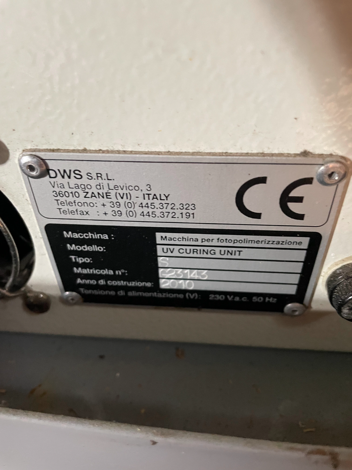 DWS UV Curing Unit very good condition Model Number: G23143 | eBay