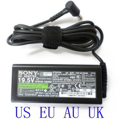 Original AC Adapter Cord For Sony Vaio PCG-61511L PCG-61611L PCG-71511L ...