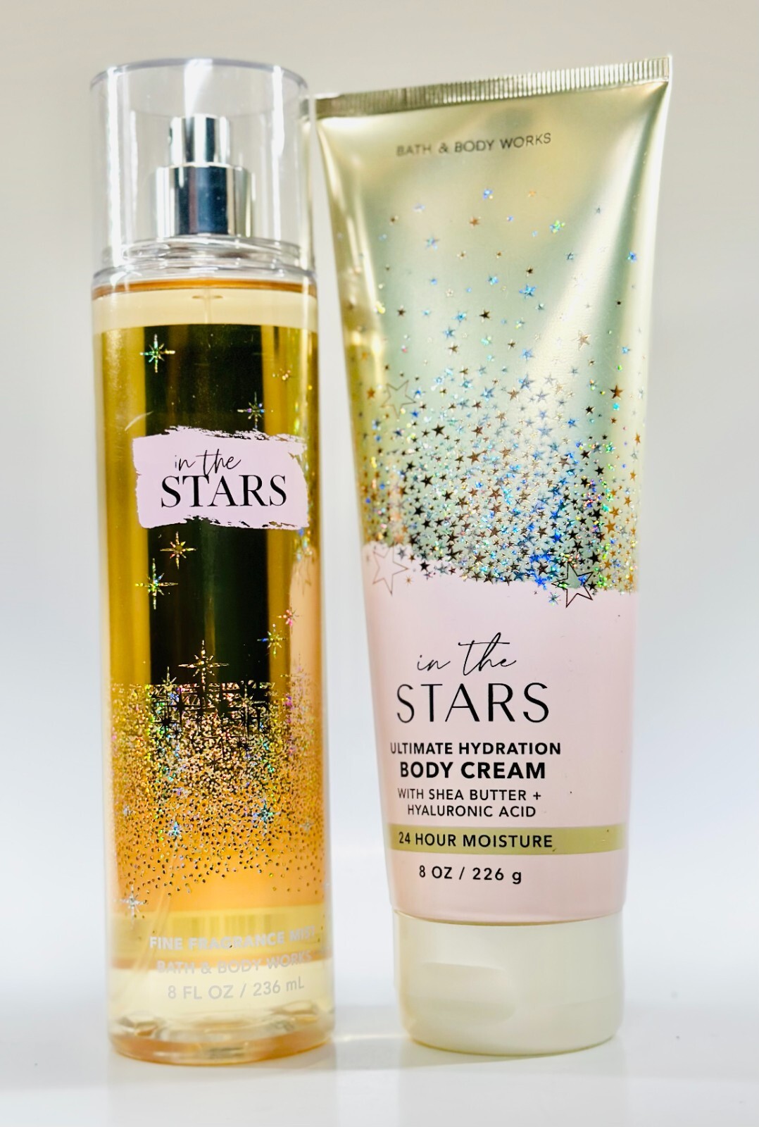 Bath and Body works IN THE STARS Body CREAM & Fragrance MIST spray gift ...