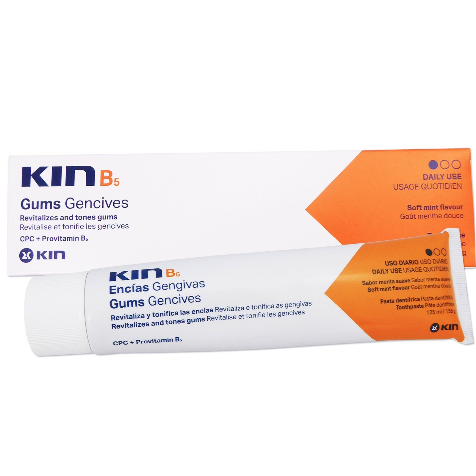Kin B5 Toothpaste ~ SLS-Free Xylitol CPC, Daily Use for Bad Breath ...