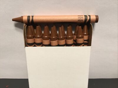 (16) Crayola Crayons (sepia) BULK | eBay
