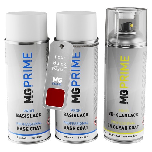 Peinture voiture kit bombe aérosol 2c pour Buick WA294F Jinx Metallic ...
