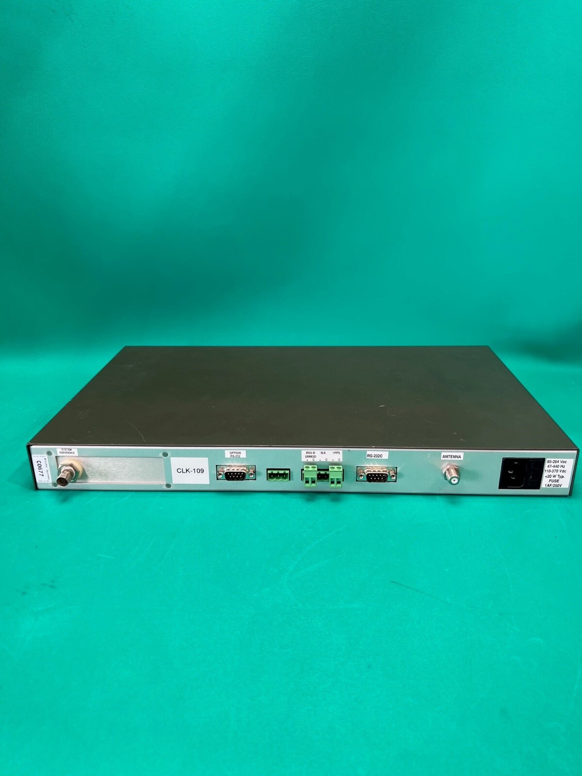 Arbiter Systems 1093C Satellite Controlled Clock Tested | eBay