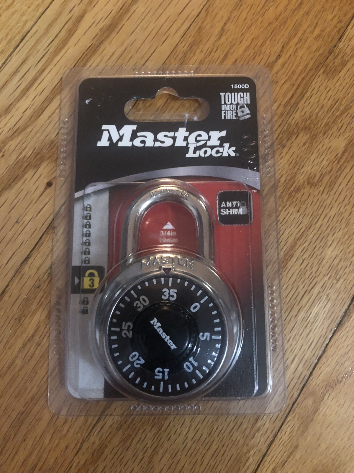 MASTER LOCK DIAL COMBINATION LOCK 1500D | eBay