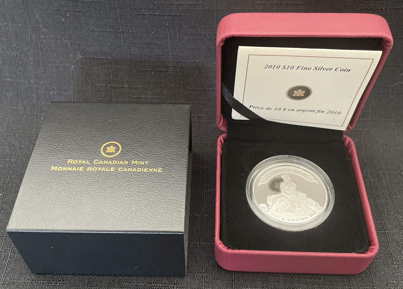 2010 $10 Fine Silver Coin - 75th Anniversary of the First Bank Notes | eBay