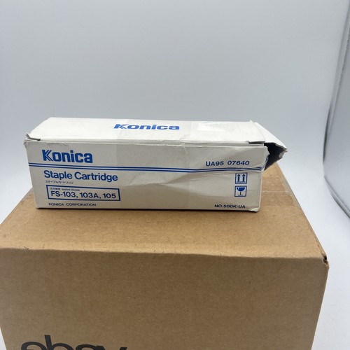 Konica Minolta UA95 07640 Staple Cartridge Refill 500K-UA FS-103 103A ...