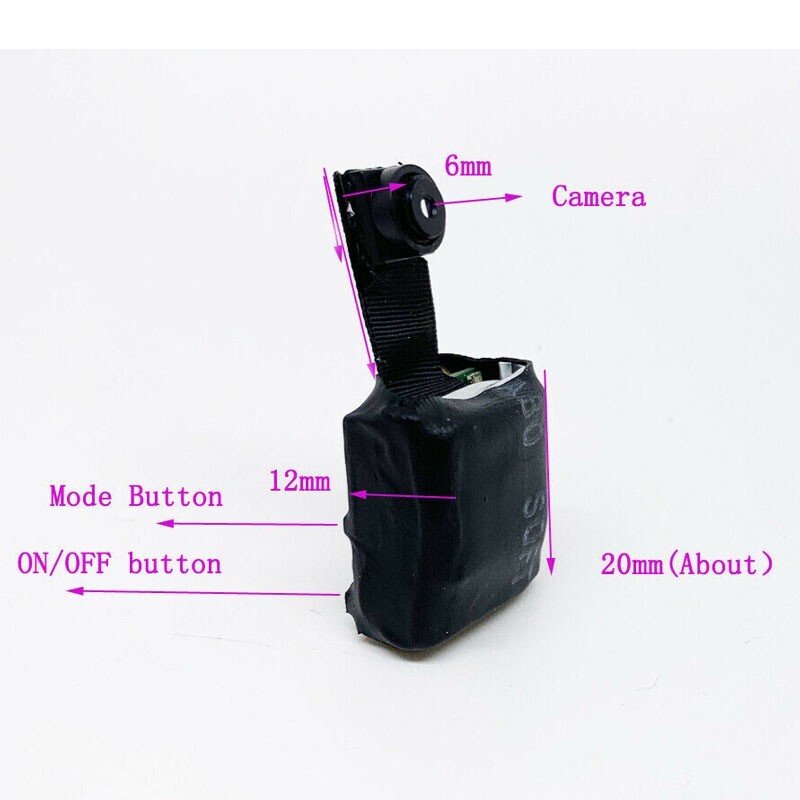 32GB 1080P Full HD pinhole Hide smallest Camera Home Security Camere ...