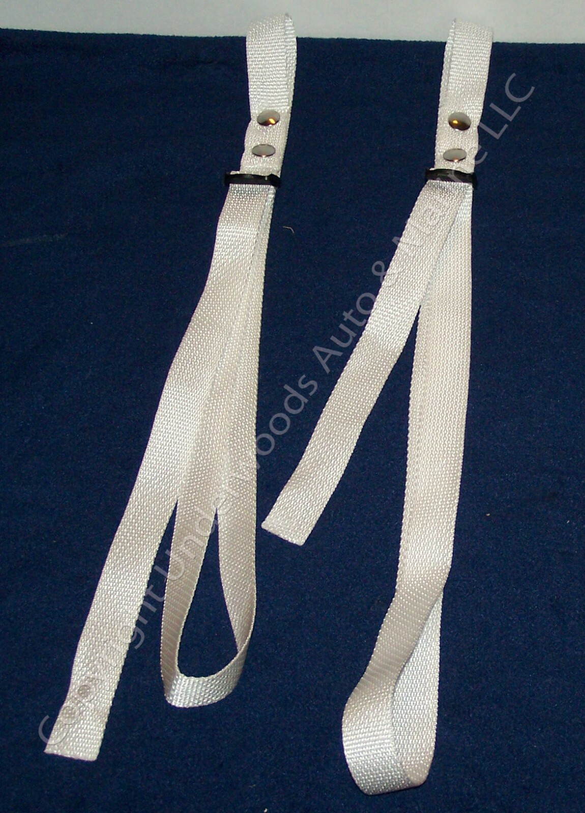 White Straps Adjustable Boat Fender Bumper Pair New Docking Utility ...