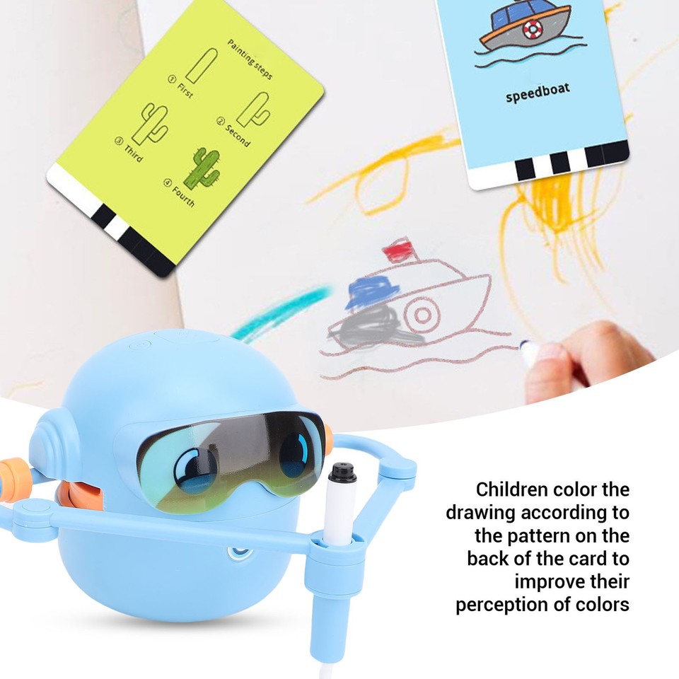 Smart Drawing Robot Interactive Educational Painting Robot Toy With ...