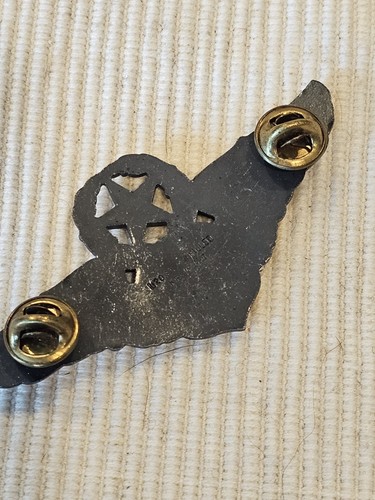 1960s 70s USAF Air Force Master Navigator Sterling Filled Badge Wing L ...