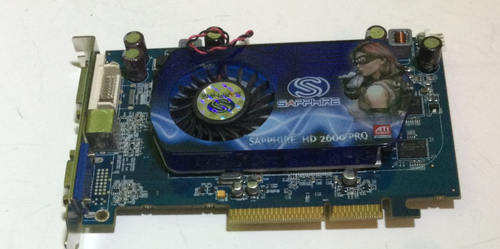 Sapphire AMD ATI Radeon HD 2600 Pro 512MB AGP Graphics Video Card | eBay