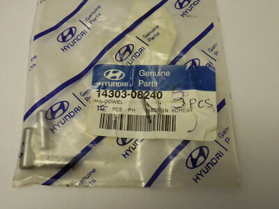 (3 PIECES) Genuine Original Hyundai 14303-08240 Pin Dowel fits 1995 ...