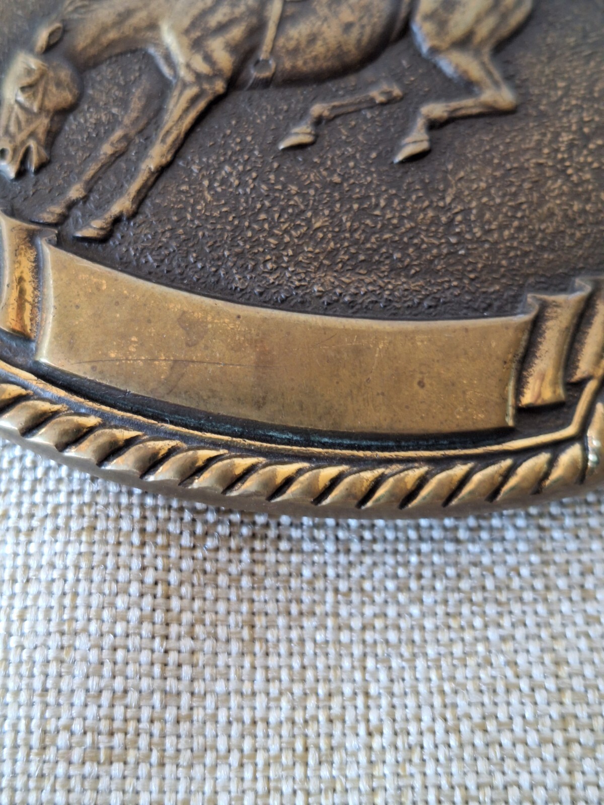 1980 Steven L. Knight Solid Bronze Bucking Bronco Wes… - Gem