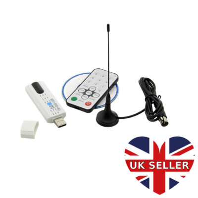 Astrometa DVB-T2 DAB USB TV Stick Freeview HD Dongle Windows & Linux ...