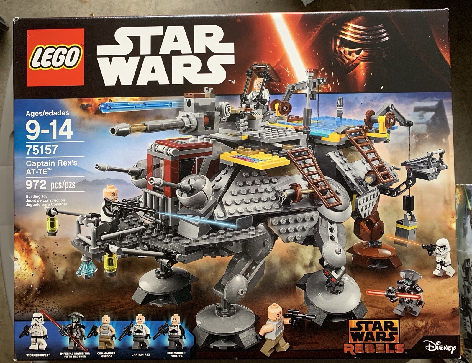 LEGO Star Wars: Captain Rex's AT-TE (75157) | eBay