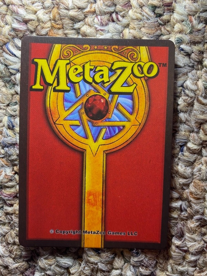 Lizard Man of Scape Ore Swamp Reverse Holo 1st Edition MetaZoo Cryptid ...