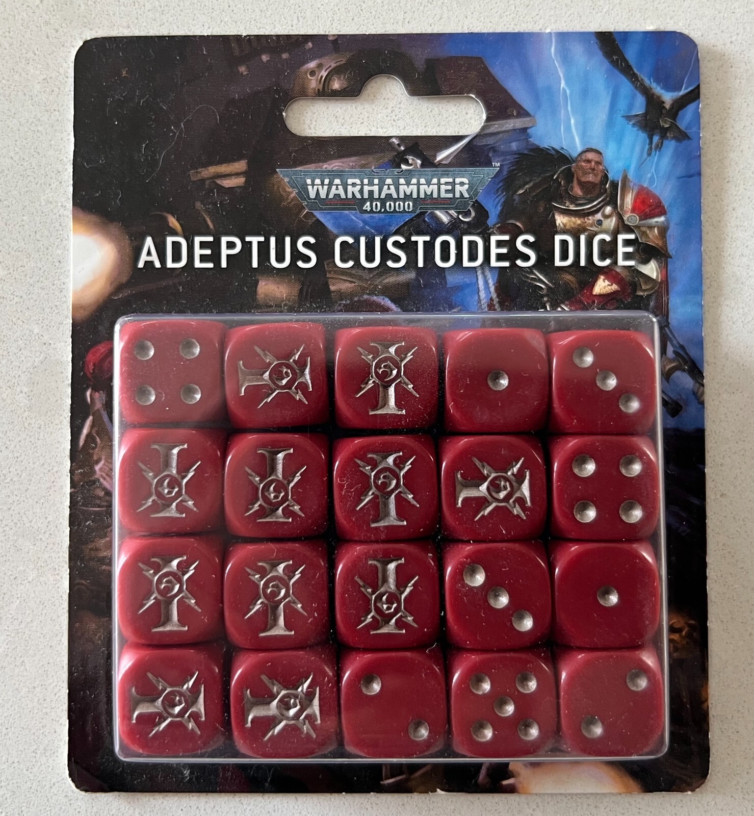 OOP 9th Edition ADEPTUS CUSTODES DICE Games Workshop Warhammer 40k | eBay