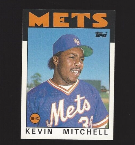 1986 Topps Kevin Mitchell Rookie New York Mets | eBay