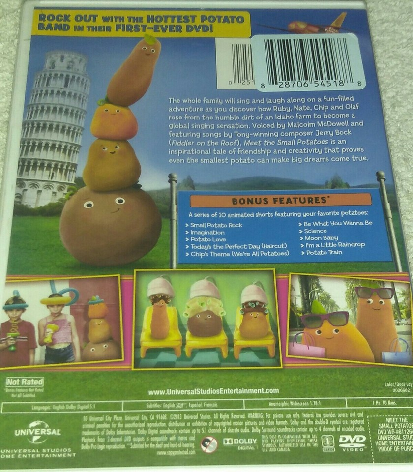 Meet The Small Potatoes DVD Widescreen New 25192186004| eBay